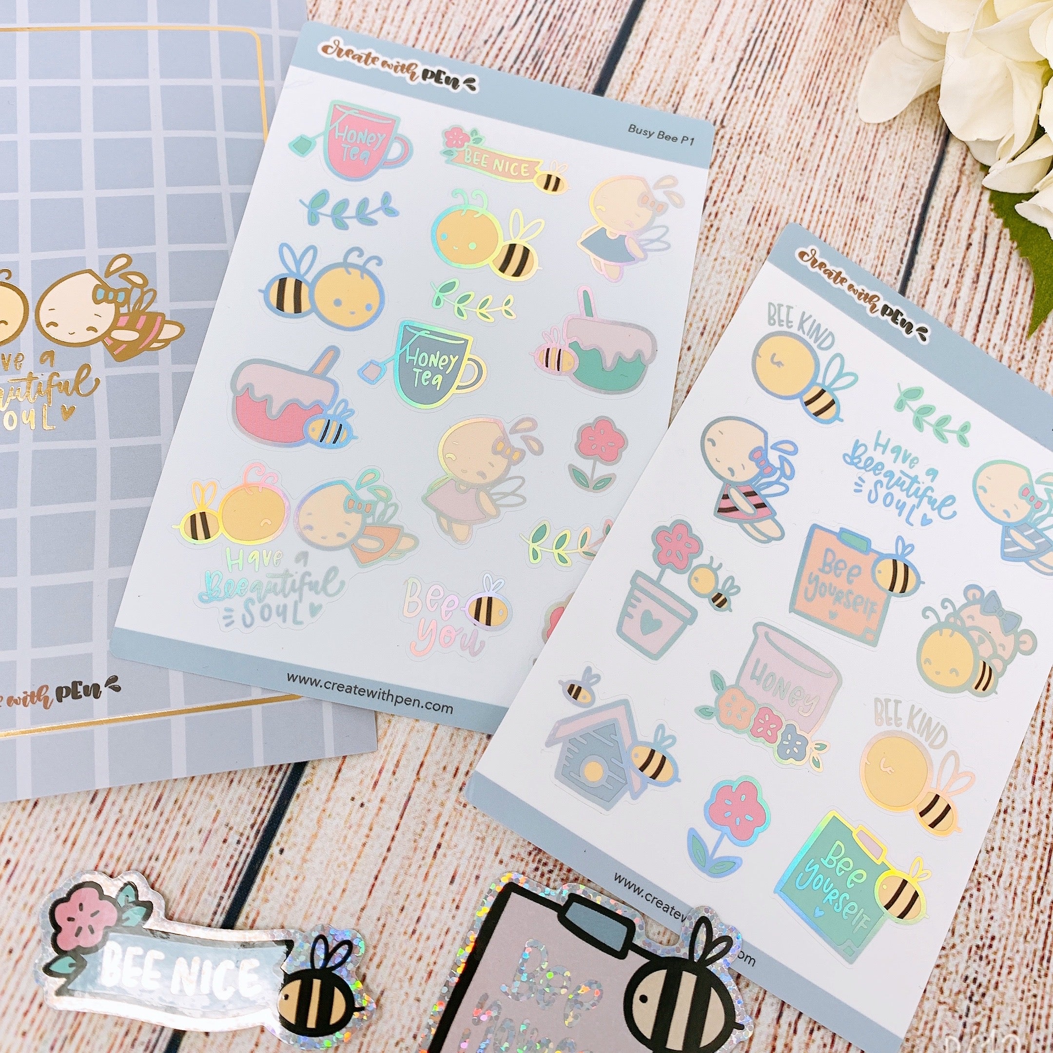 KIT11 | Busy Bee Deco Kit (Jan 2021 COLLECTION) – Create with Pen