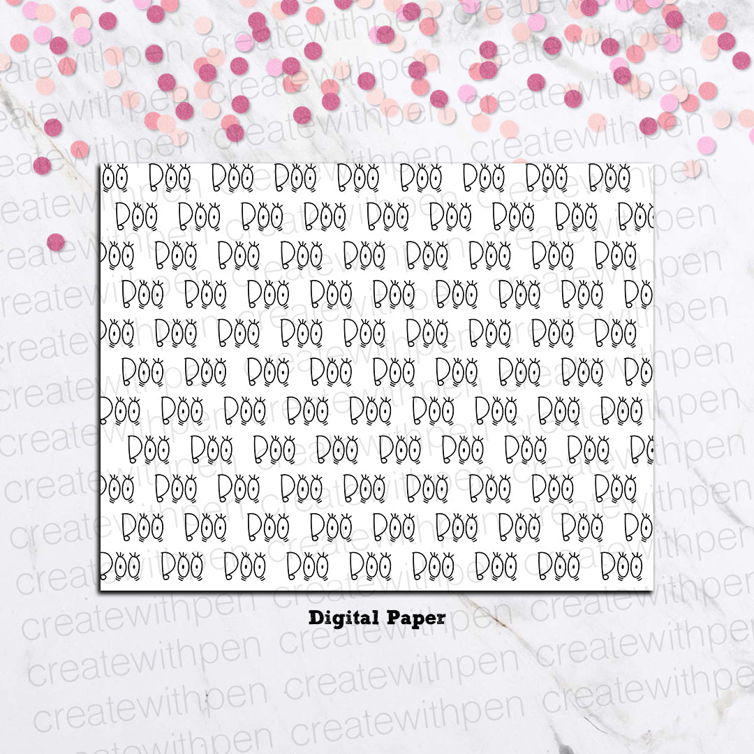 Digital Paper: BOO – Create with Pen